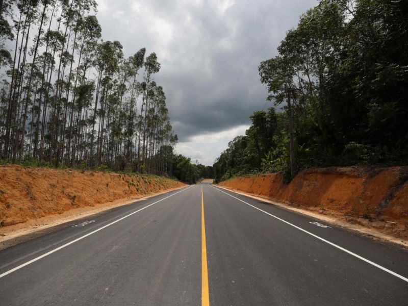 Governo do Estado conclui mais de 70 quilômetros da AM-010