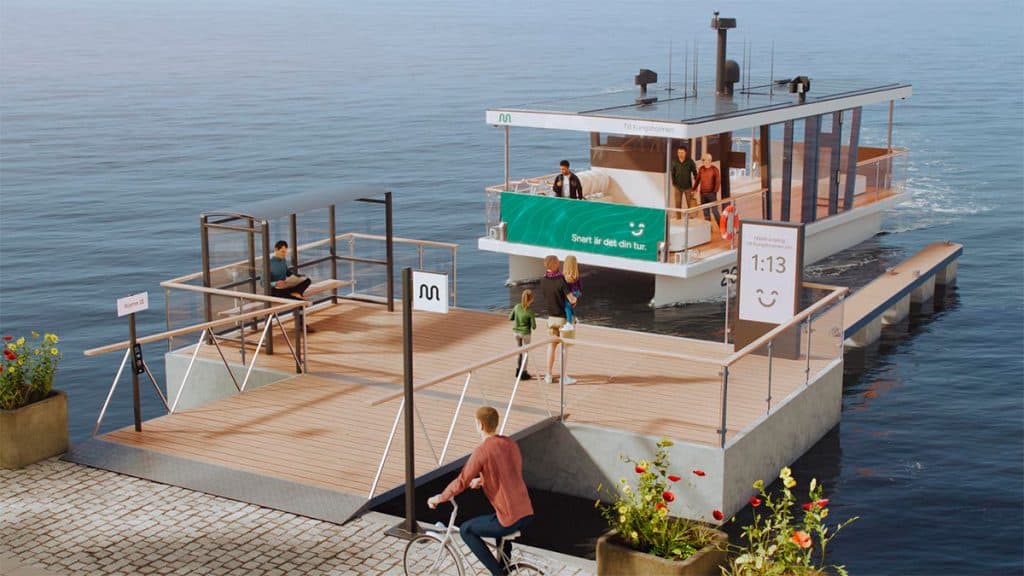 Suécia lança primeira balsa elétrica com inteligência artificial