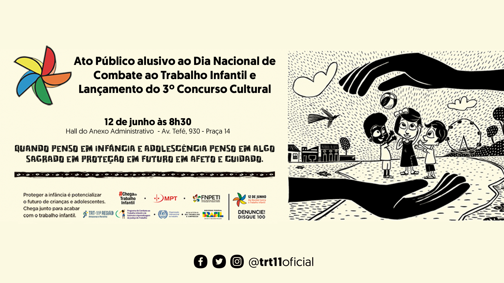 Trabalho infantil: Mais de 56 mil crianças trabalham no AM