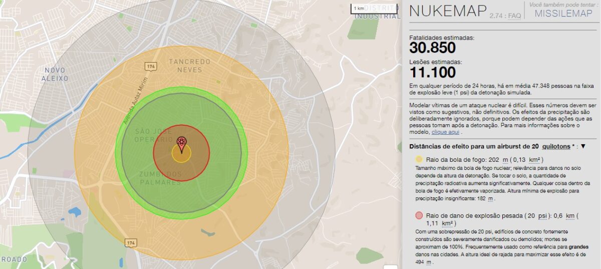 Veja os efeitos da bomba Trinity, de 'Oppenheimer', sobre Manaus
