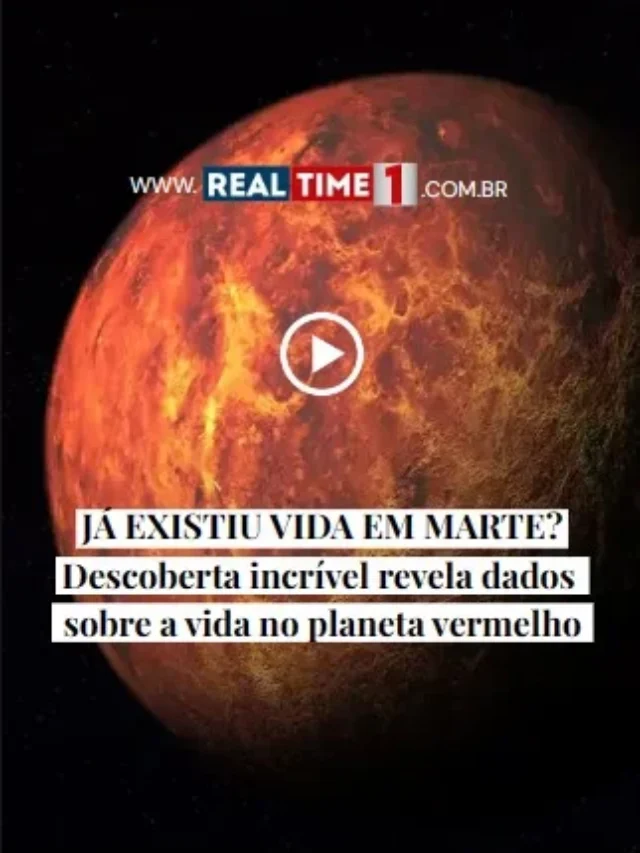 JÁ EXISTIU VIDA EM MARTE? Descoberta incrível revela dados sobre a vida no planeta vermelho ...
