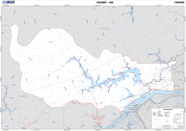 IBGE lança Coleção de mapas dos 62 municípios do Amazonas - RealTime1